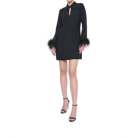 Flora Bea Nyc | Dresses | New Flora Bea Greyson Dress In Sparrow Black ...